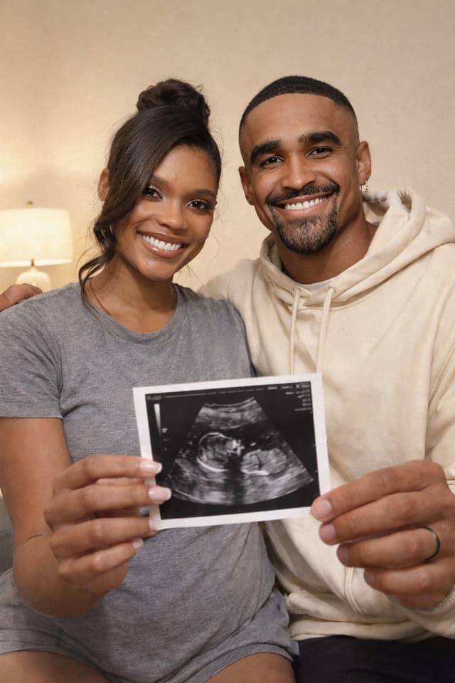Bryonna Burrows and her husband Jalen Hurts have received joyful news ...