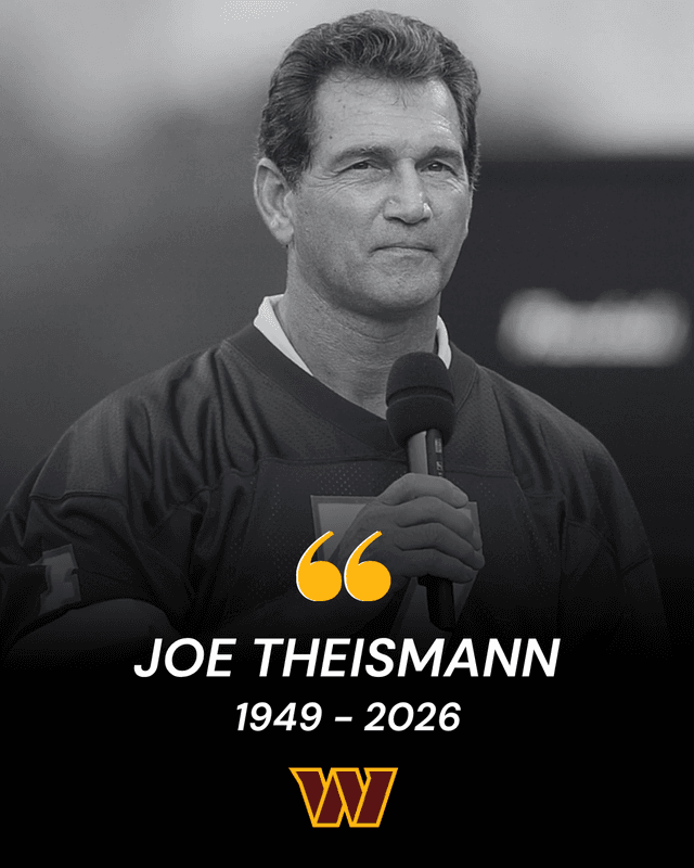 Farewell to an Icon: Joe Theismann, the brilliant NFL and Fox Sports ...