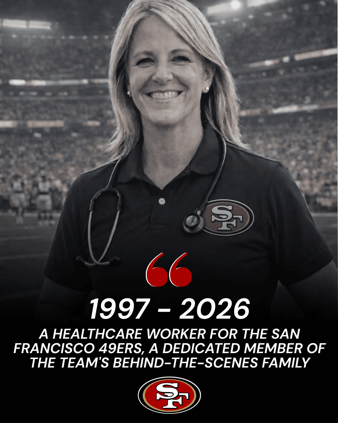 SAD NEWS: The San Francisco 49ers community is engulfed in profound ...